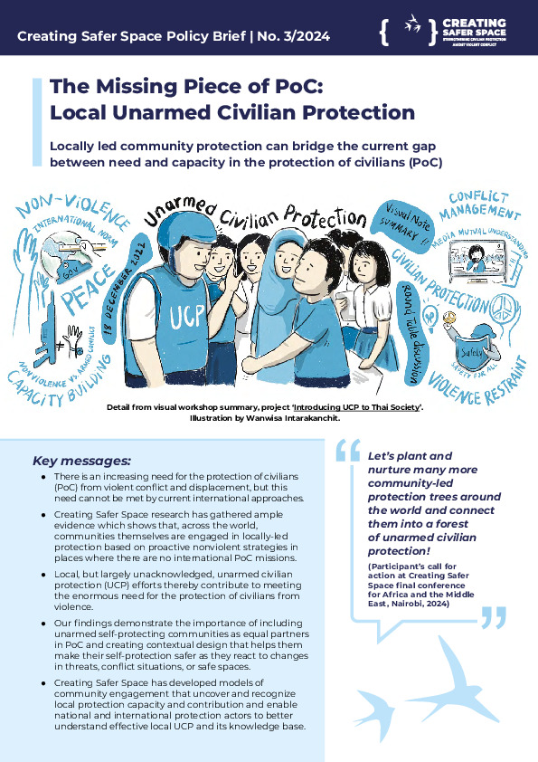 Creating Safer Space Policy Brief | No. 3/2024: The Missing Piece of ...